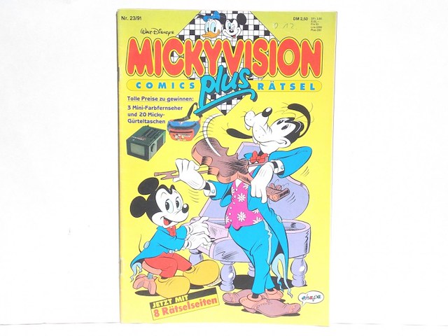 Micky Vision nr. 23 iz 1991.