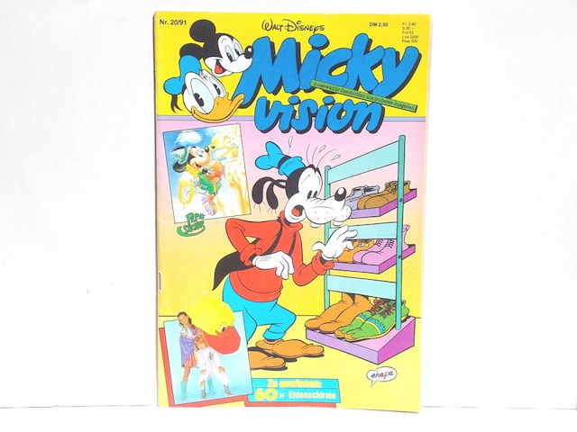 Micky Vision nr. 20 iz 1991.