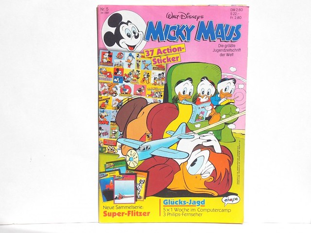 Micky Maus nr. 5 24.1.1991.