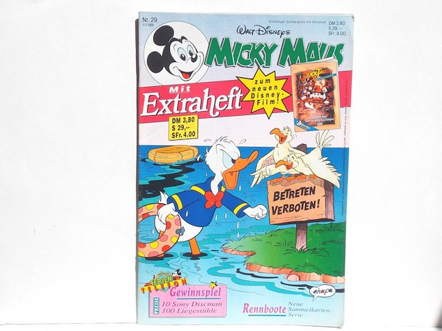 Micky Maus nr. 29 11.7.1991.