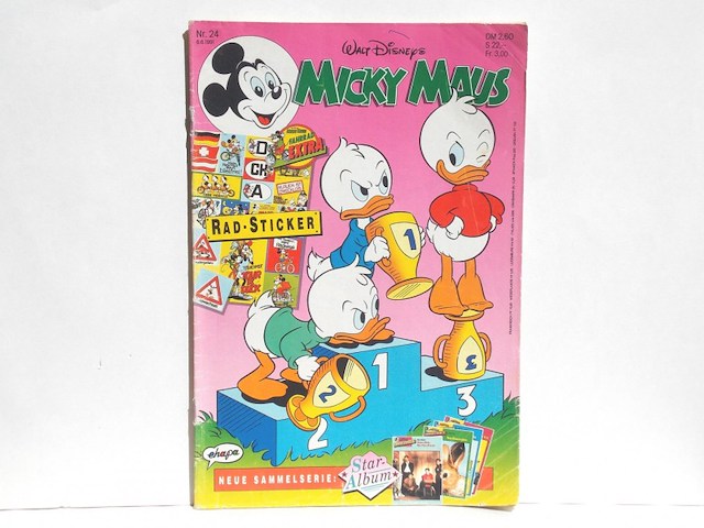 Micky Maus nr. 24 6.6.1991.