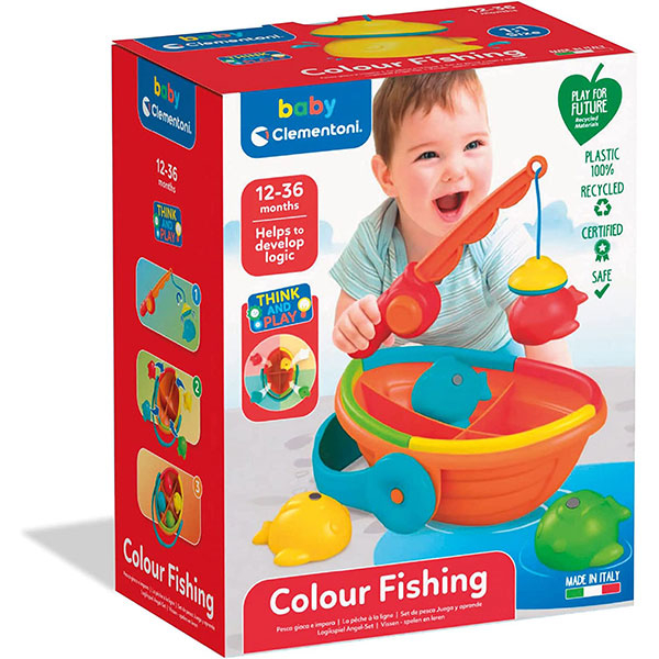 Clementoni Baby Rainbow Fishing set CL17688