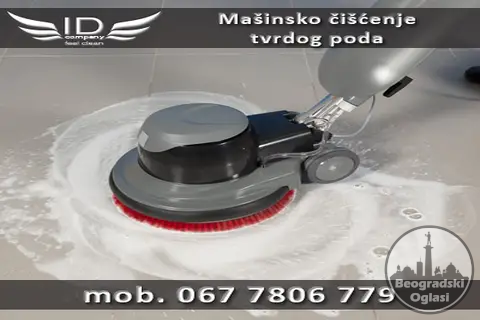 Mašinsko čišćenje tvrdog poda