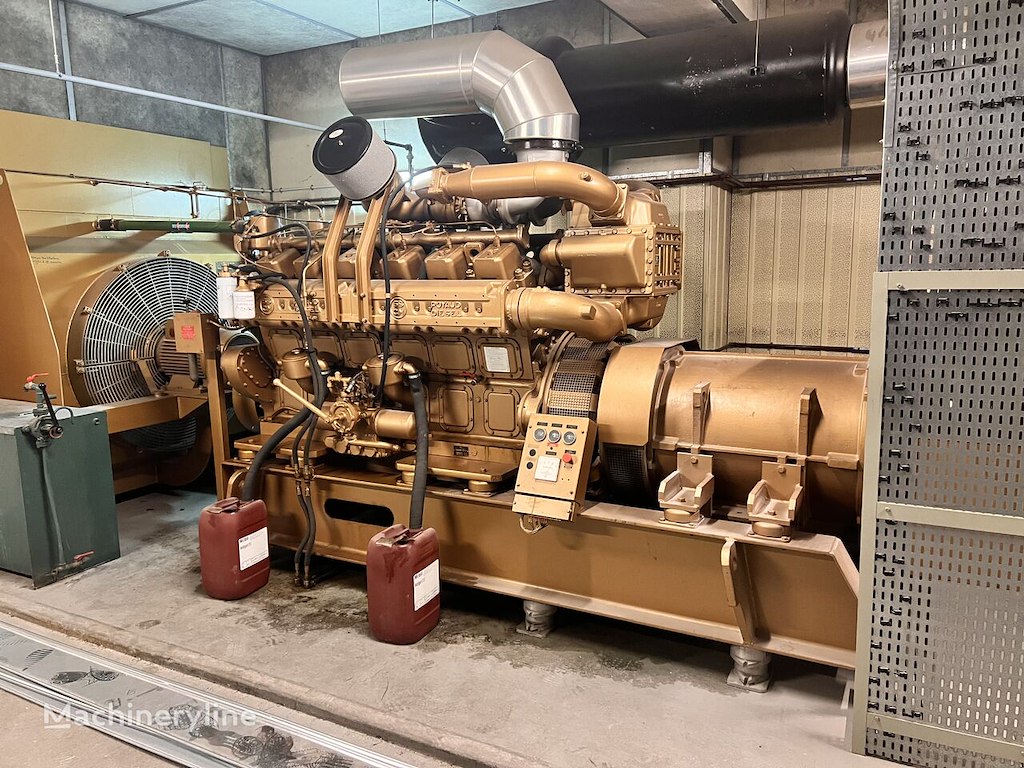 Generator WARTSILA POYAUD UD25 800 KVA EX EMERGENCY diesel generator