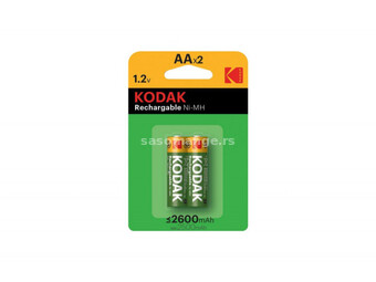 EASTMAN KODAK COMPANY Kodak punjive baterije AA 2600 mAh, 2 kom u pak