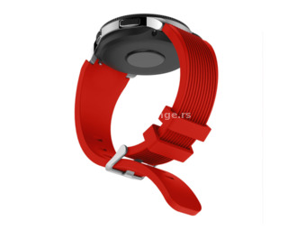 Silikonska narukvica za pametni sat crvena 20mm