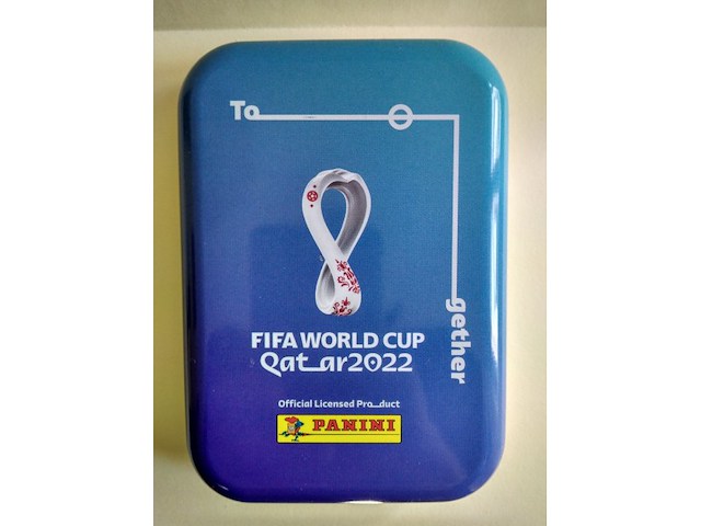 Fifa World Cup Qatar 2022 - Limena kutija za kartice