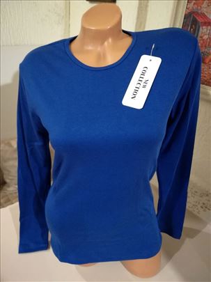 Nova ženska pamučna bluza Albatros plava xl novo