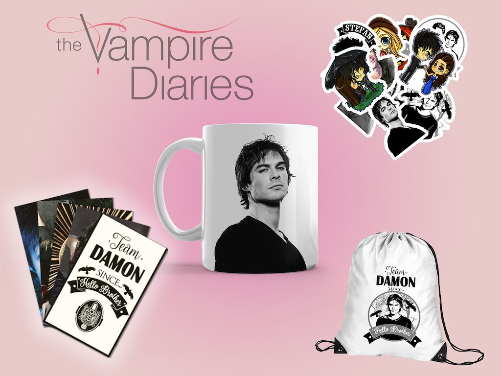 VAMPIRE DIARIES DAMON POKLON SET