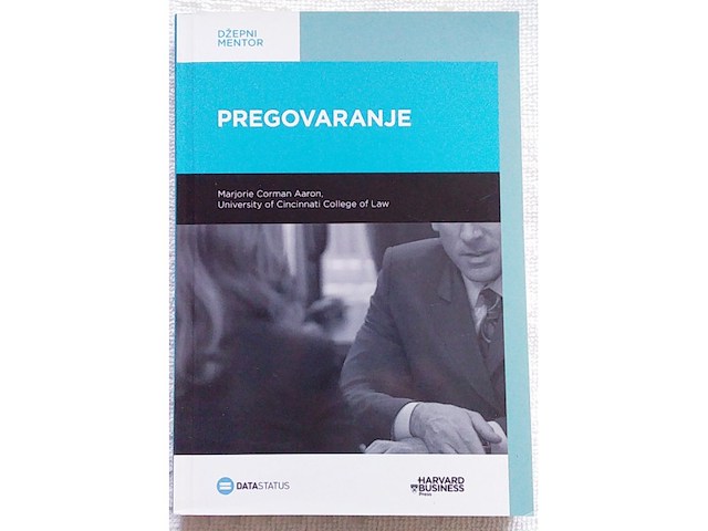 PREGOVARANJE - Marjorie Corman Aaron