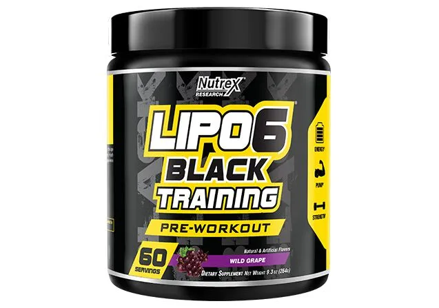 Lipo 6 Black Training Pre-Workout (PWO), 264 g