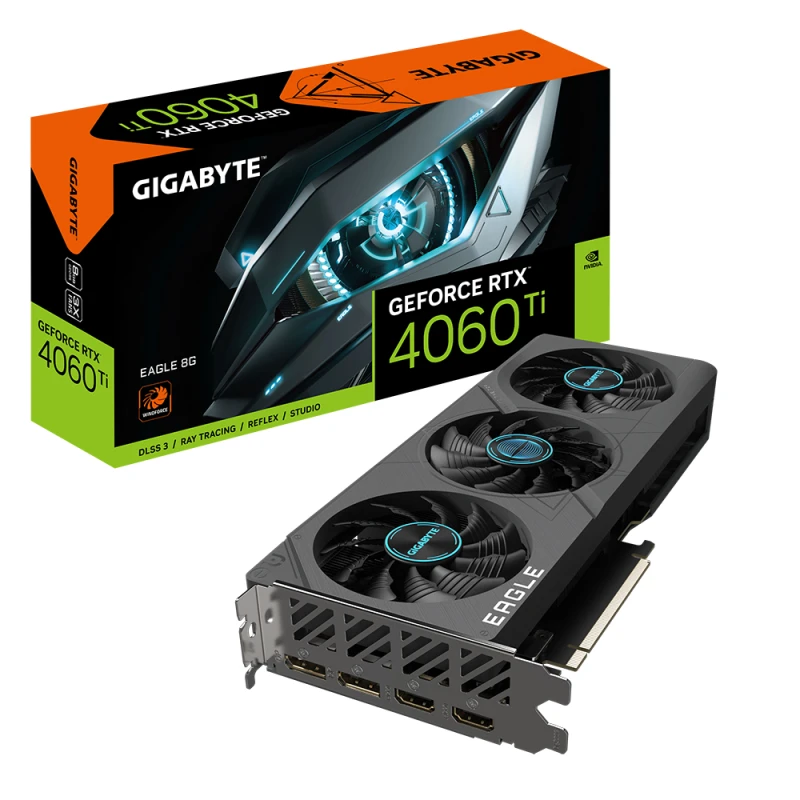 Gigabyte GeForce RTX4060Ti EAGLE (GV-N406TEAGLE-8GD) grafička kartica 8GB GDDR6 128bit