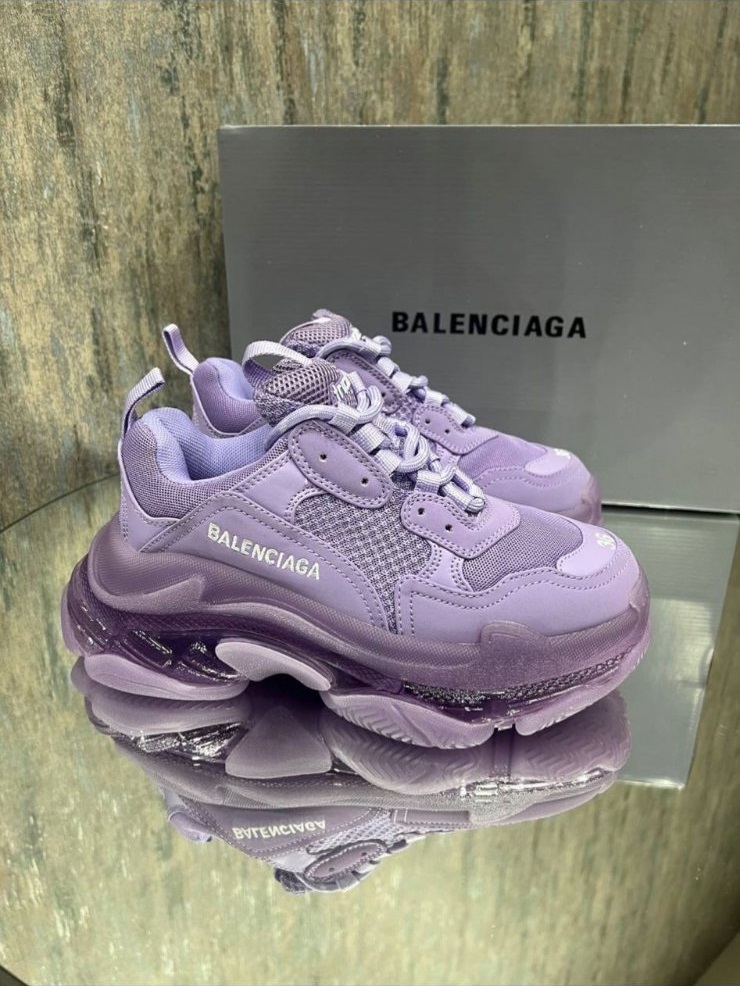 Balenciaga Triple S Purple