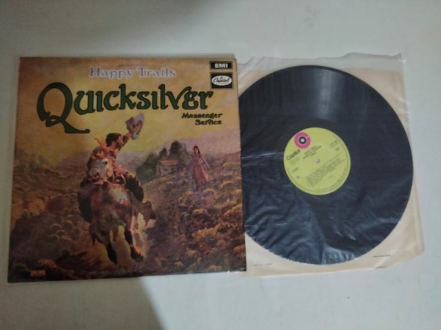QUICKSILVER Happy Trails ORIGINAL UK LP MINT