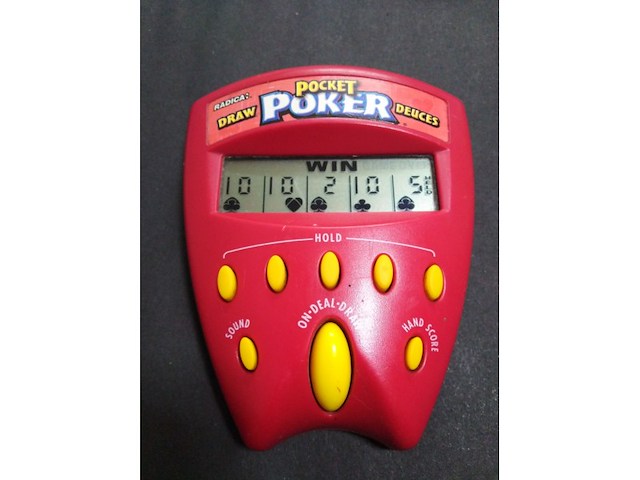 Radica Pocket Poker retro konzola