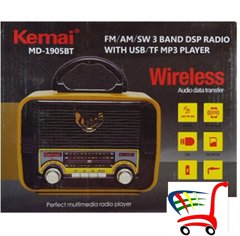Bluetooth radio Kemai MD-1905BT – Bluetooth radio Kemai MD-1905BT