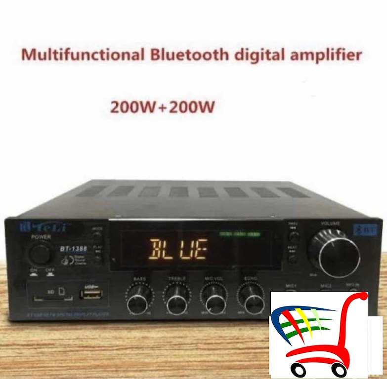 Blutut pojačalo risiver BT 1388C – Bluetooth pojačalo – Blutut pojačalo risiver BT 1388C – Bluetooth pojačalo