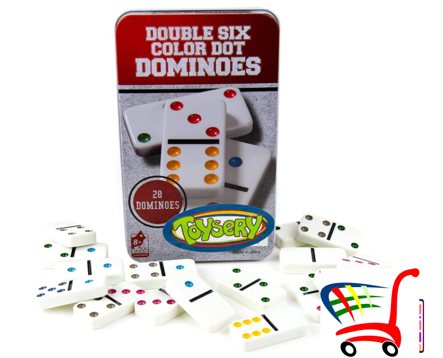 Društvena igra -Double Domine (Odličan set) – Društvena igra -Double Domine (Odličan set)