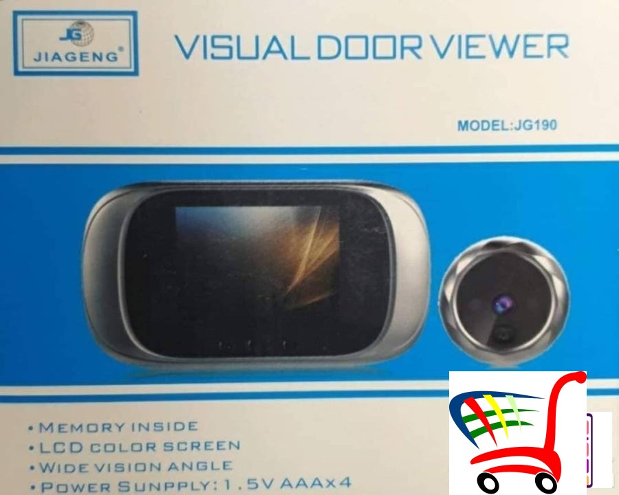 Kamera za ulazna vrata sa ekranom – kamera + ekran – Kamera za ulazna vrata sa ekranom – kamera + ekran