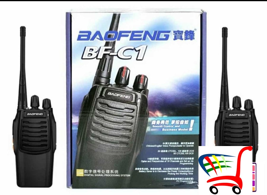 Radio stanica Baofeng BF-C1 – toki voki – Radio stanica Baofeng BF-C1 – toki voki