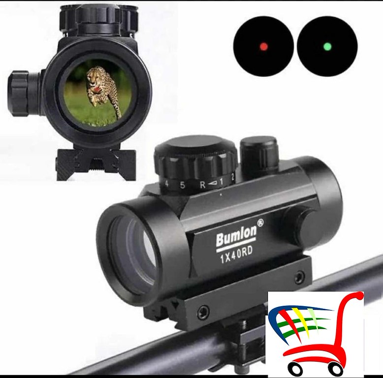 Red Dot optika – Bushnell 1x40RD – Red Dot optika – Bushnell 1x40RD
