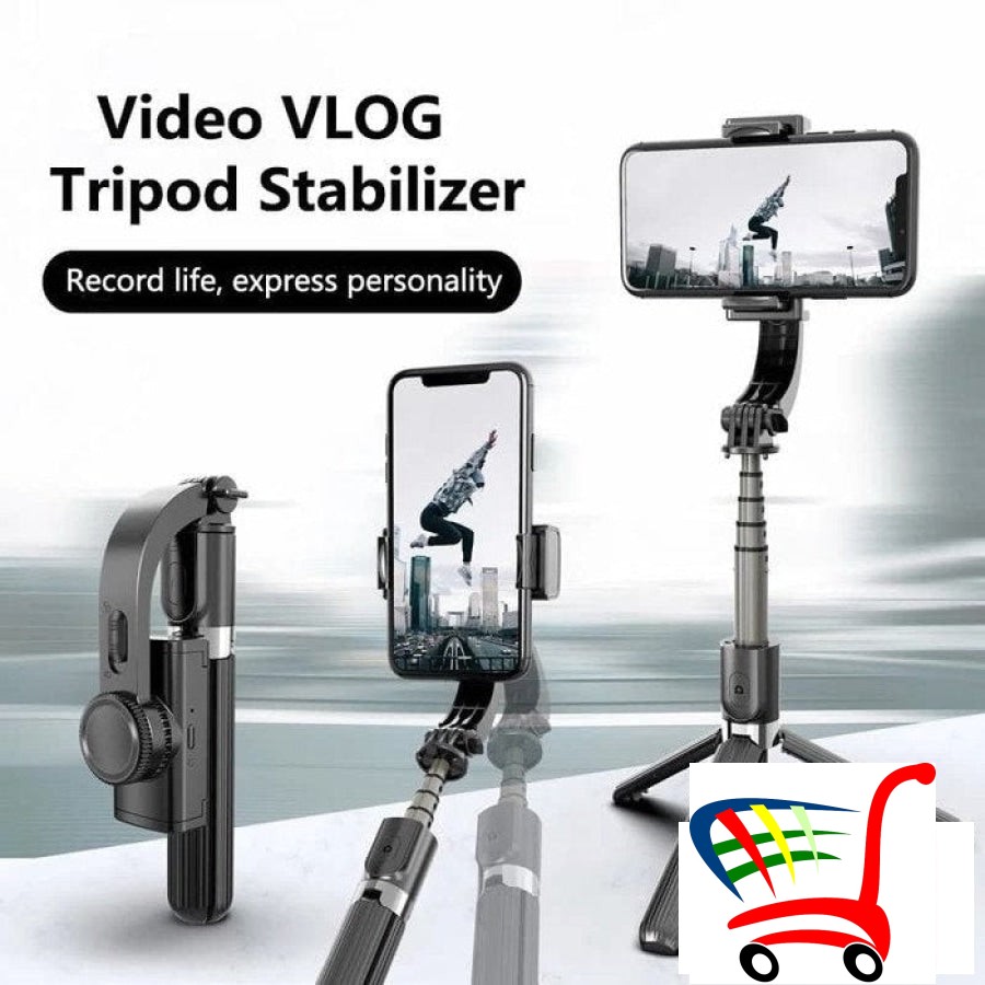 Selfi Štap sa Stabilizatorom, Tripod, odlično za videe – Selfi Štap sa Stabilizatorom, Tripod, odlično za videe