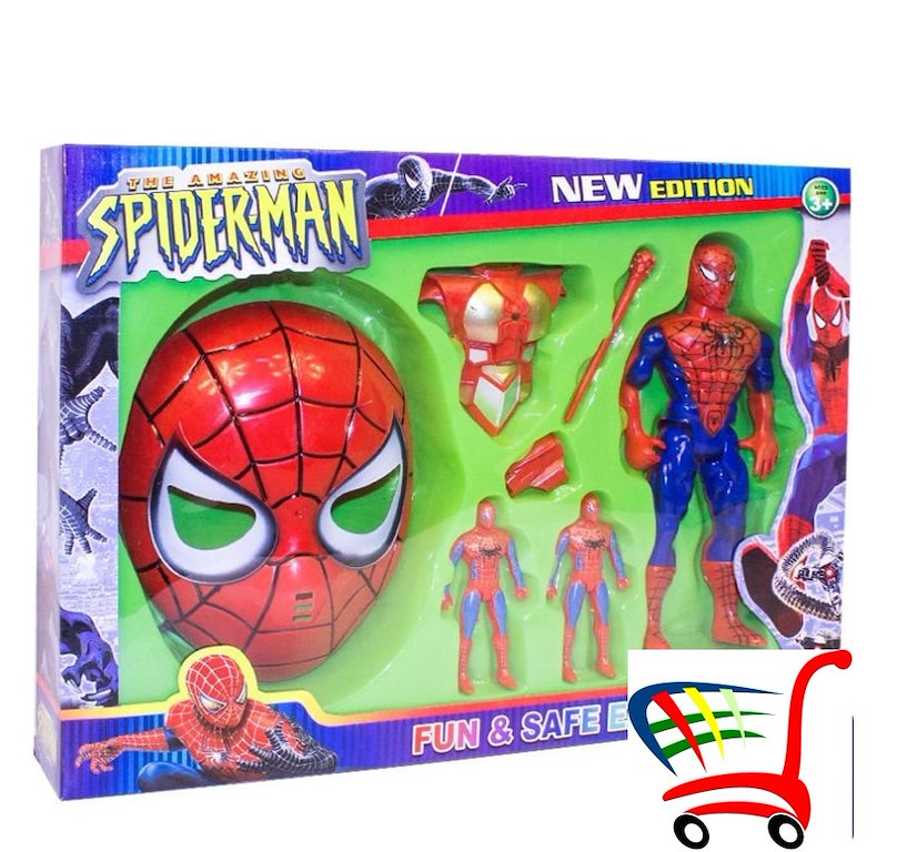 Spiderman Set + dve Spiderman figure – Spiderman Set + dve Spiderman figure