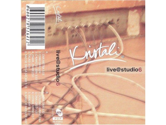 Kristali – Live@Studio6 KASETA