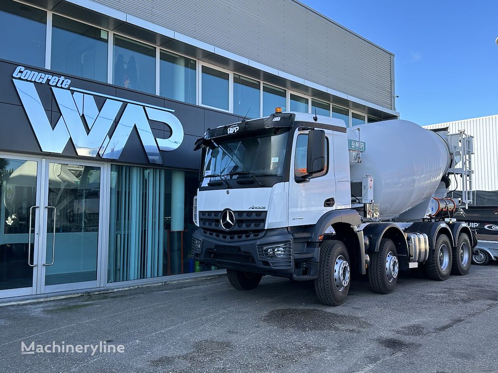 Novi IMER Group na šasiji Mercedes-Benz Arocs 3740 kamion s mešalicom za beton