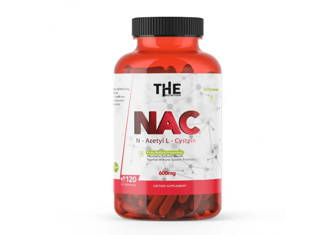THE Nutritition NAC (N-Acetyl L-Cystein ) 600 mg - 120 tableta
