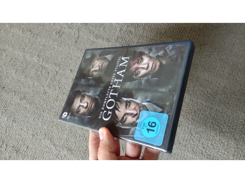 GOTHAM 1-6 DVD ORIGINAL ima ENGLESKI TITL