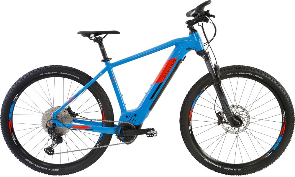 Genesis E-PRO MTB 2.2 29", električni bicikl, plava