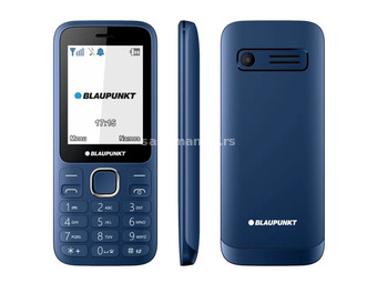 BLAUPUNKT FM03I Dual Sim blue + Yettel card