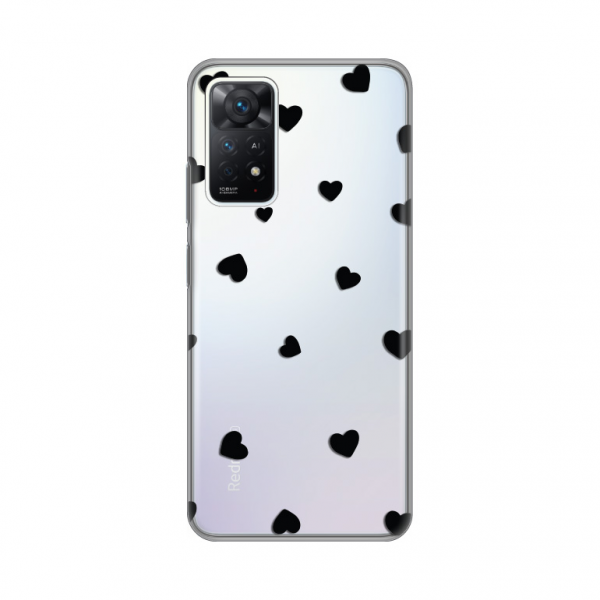 Torbica Silikonska Print Skin za Xiaomi Redmi Note 11 Pro 4G/5G/Note 12 Pro 4G Hearts