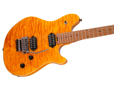 EVH Wolfgang WG Standard QM Transparent Amber električna gitara