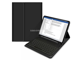 HAFFNER Smart Case on/off function - Pencil with holder - Keyboard Apple iPad 10.9 (2022) black