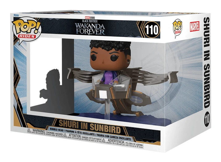 Funko (050518) POP Ride SUPDLX BPWF Shuri in Sunbird figurica