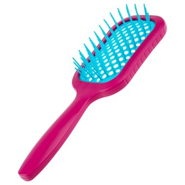 Četka za raščešljavanje kose INFINITY Rapunzel pink-plava
