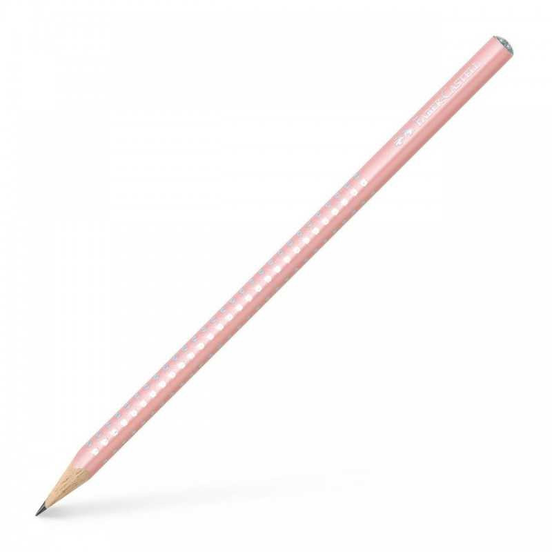 Grafitna olovka HB Grip rose Sparkle pearl FC