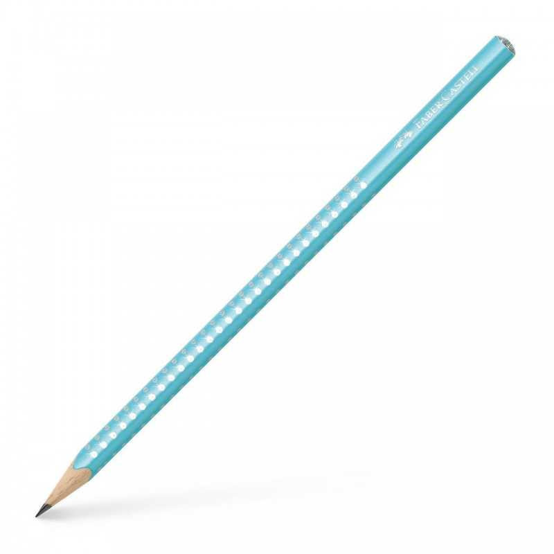 Grafitna olovka HB Grip turquise Sparkle pearl FC