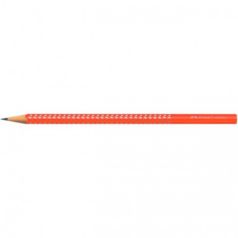 Grafitna olovka HB 118216 Grip Sparkle coral FC