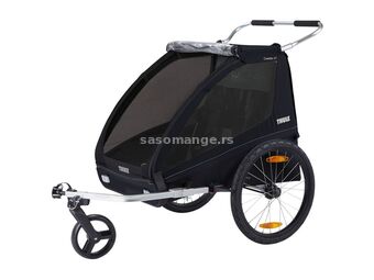 THULE Coaster XT 2 dečija kolica/prikolica za bicikl - crna