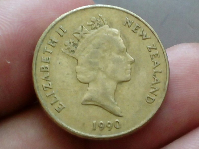 Novi Zeland, 1 dolar 1990