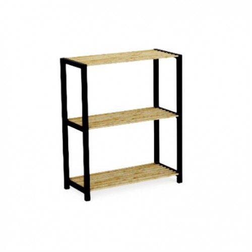 Drvena polica za odlaganje 78,5x29x65cm Bienwood