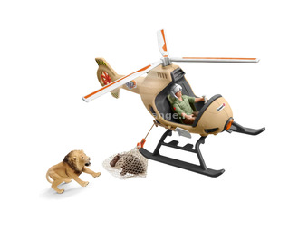 SCHLEICH 42476 Wild Life animal Rescue helicopter