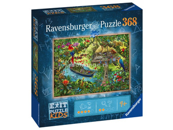 RAVENSBURGER Exit puzzle Jungle expedition 368 pcs