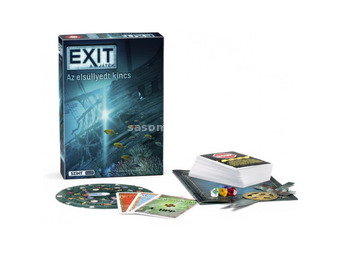 PIATNIK Exit 8 Az elsüllyedt treasure board game