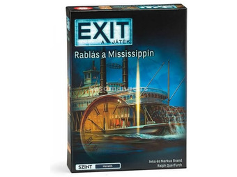 PIATNIK Exit 14 Rablás a Mississippin board game