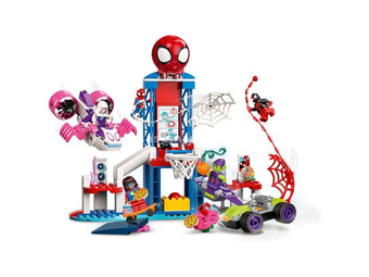 LEGO Marvel Spidey Amazing Friends Spiderman főhadiszállása 10784