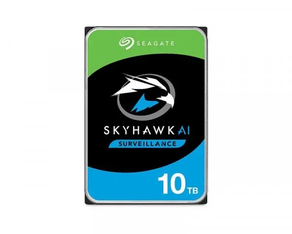 SEAGATE 10TB 3.5 SATA III 256MB ST10000VE001 SkyHawk Surveillance HDD